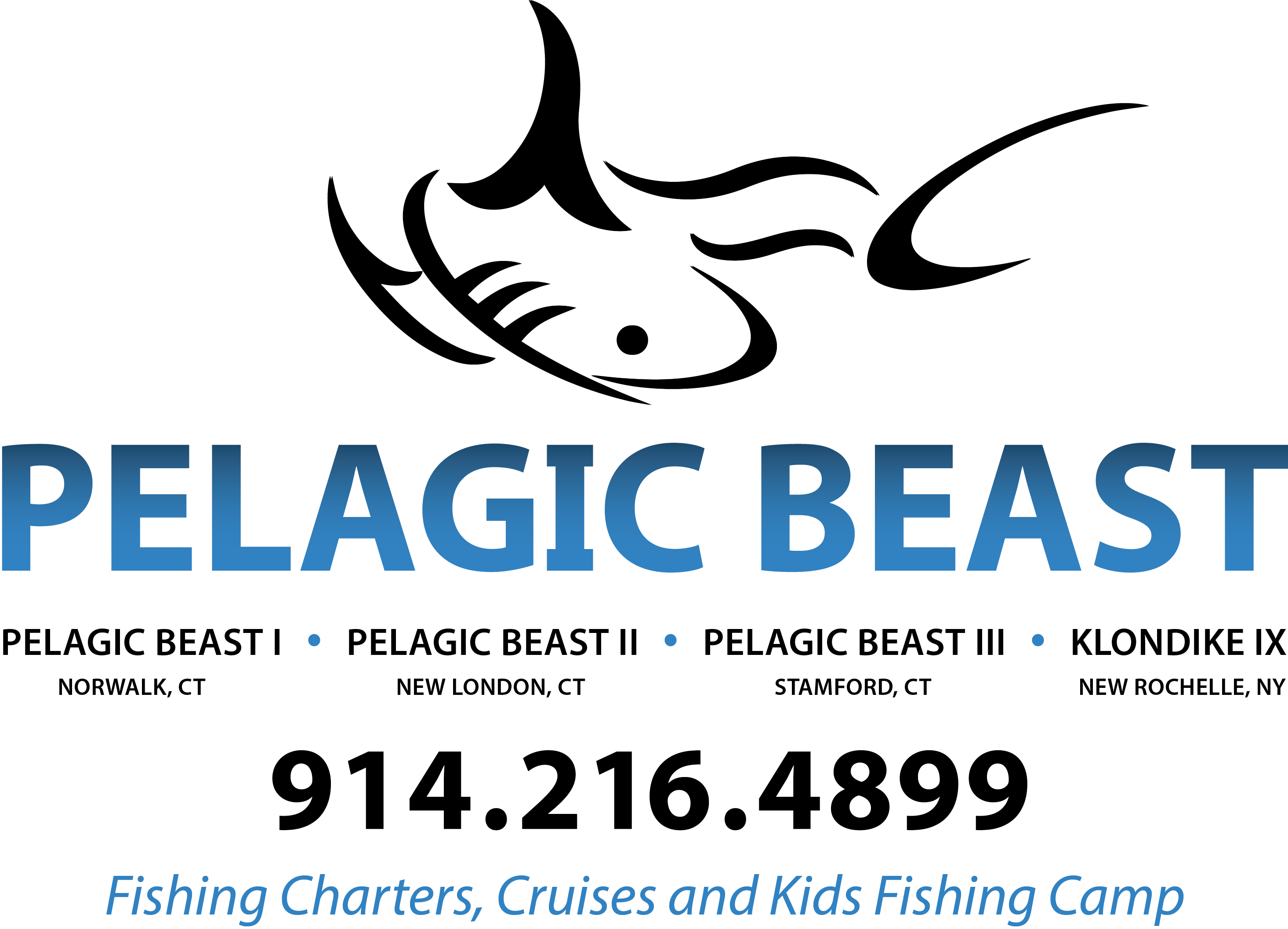 Pelagic Logo with 4 boats